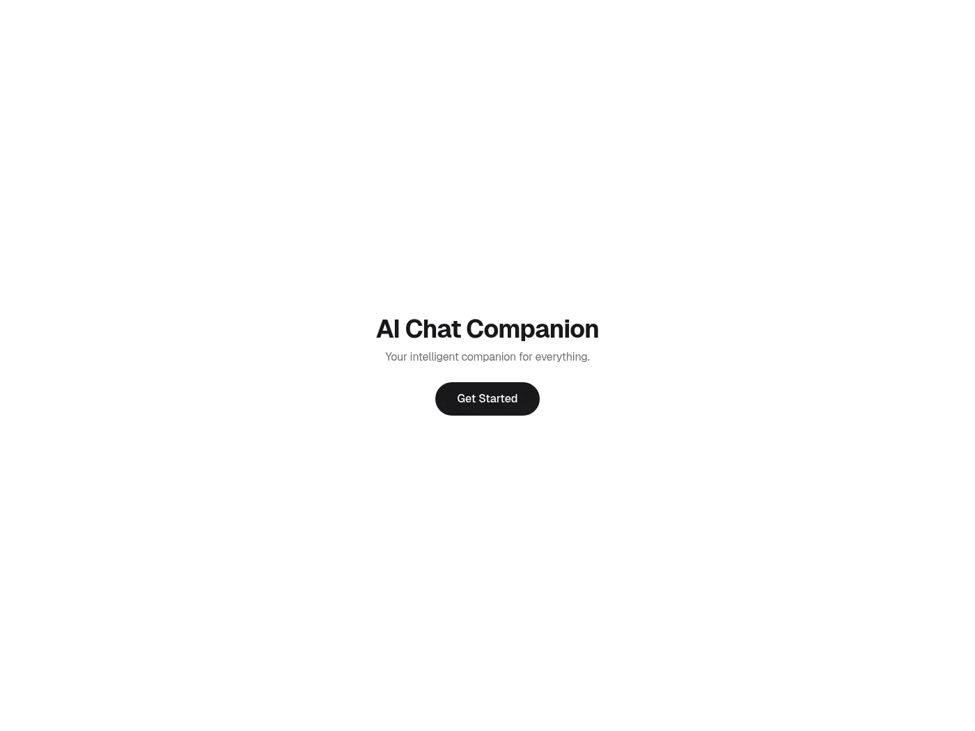 AI Chat Companion