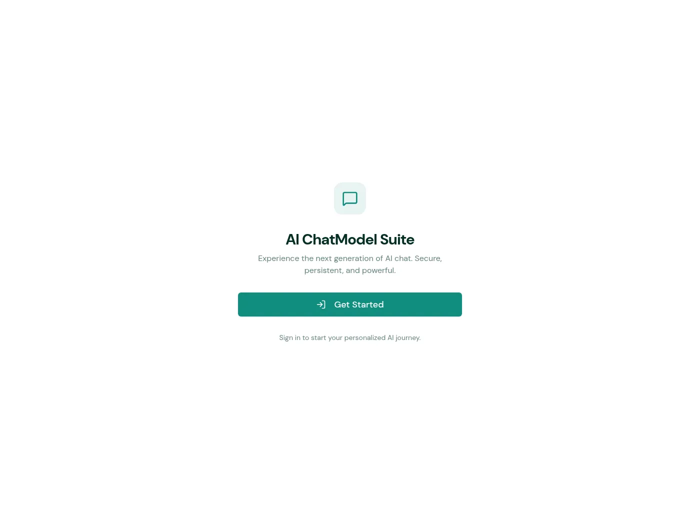 AI ChatModel Suite