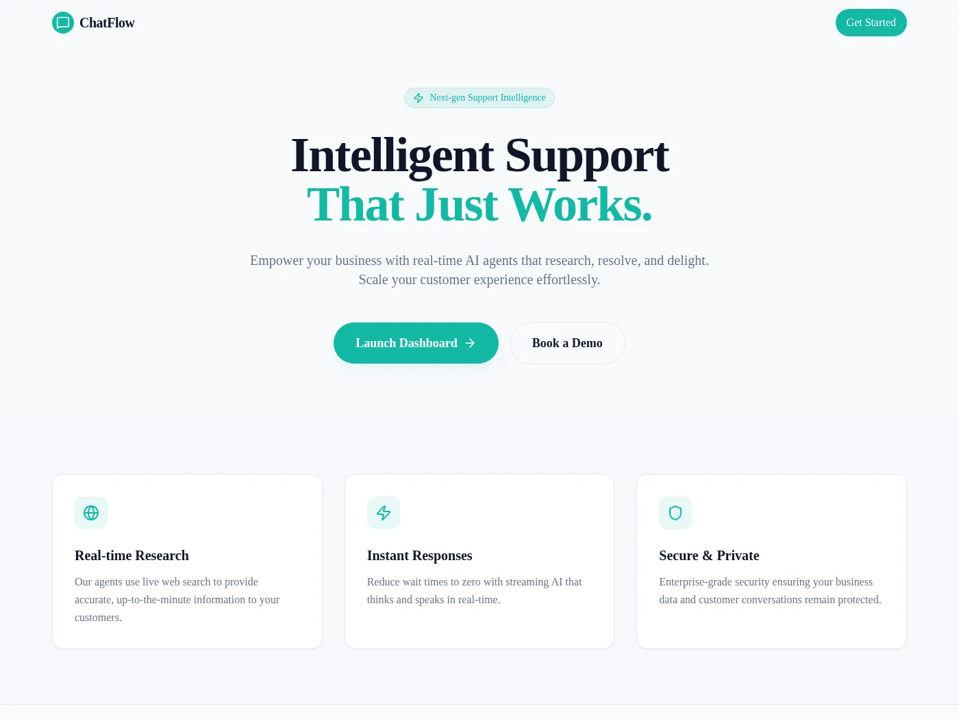 ChatFlow AI Bot