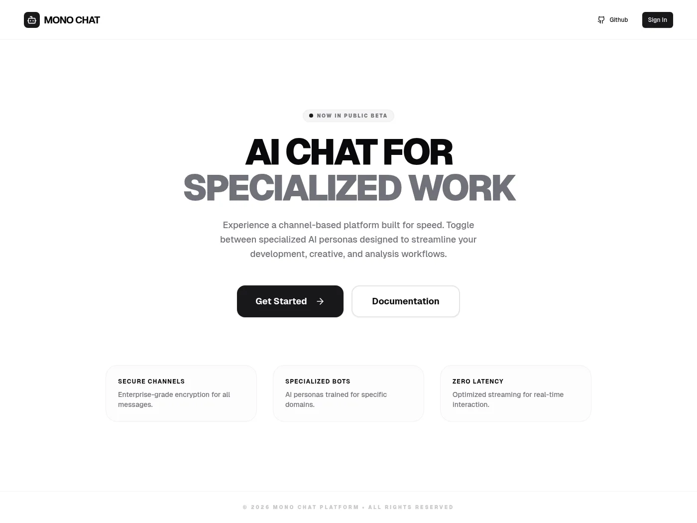 AI Chat Bot Platform