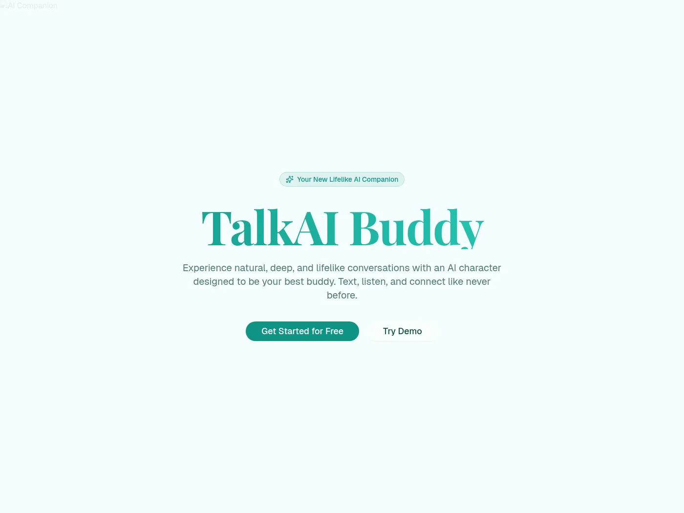 TalkAI Buddy