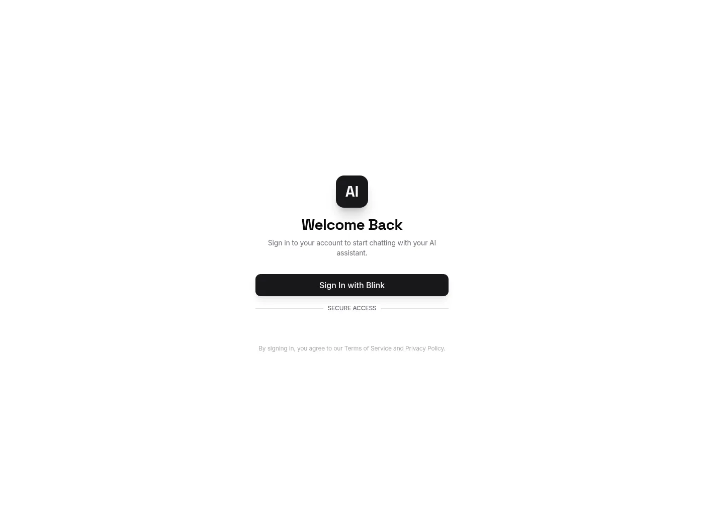 AI Chat Clone