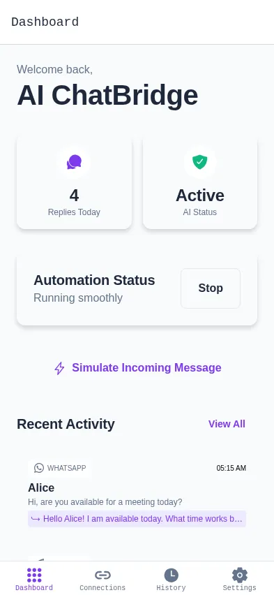 ChatBridge AI Reply