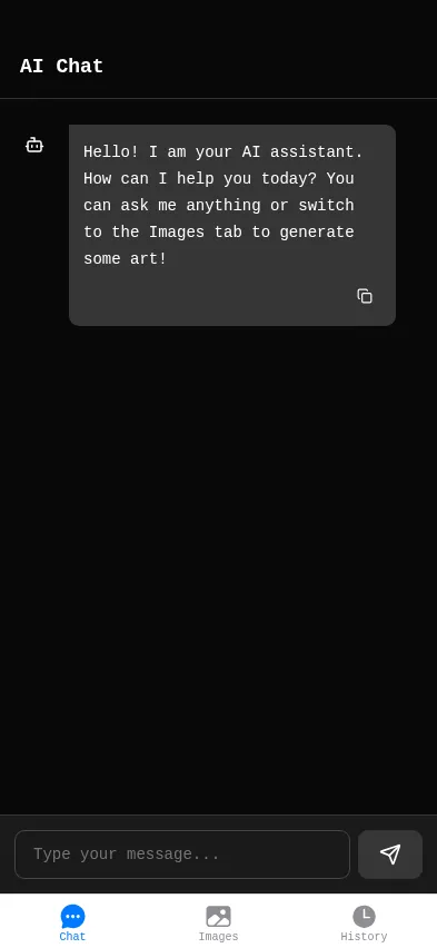 Free AI Chat & Image App