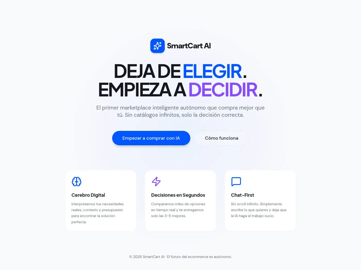 SmartCart AI Marketplace