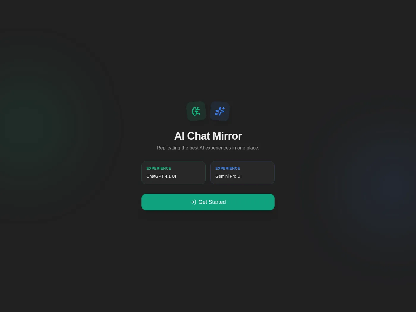 AI Chatbot Mirror