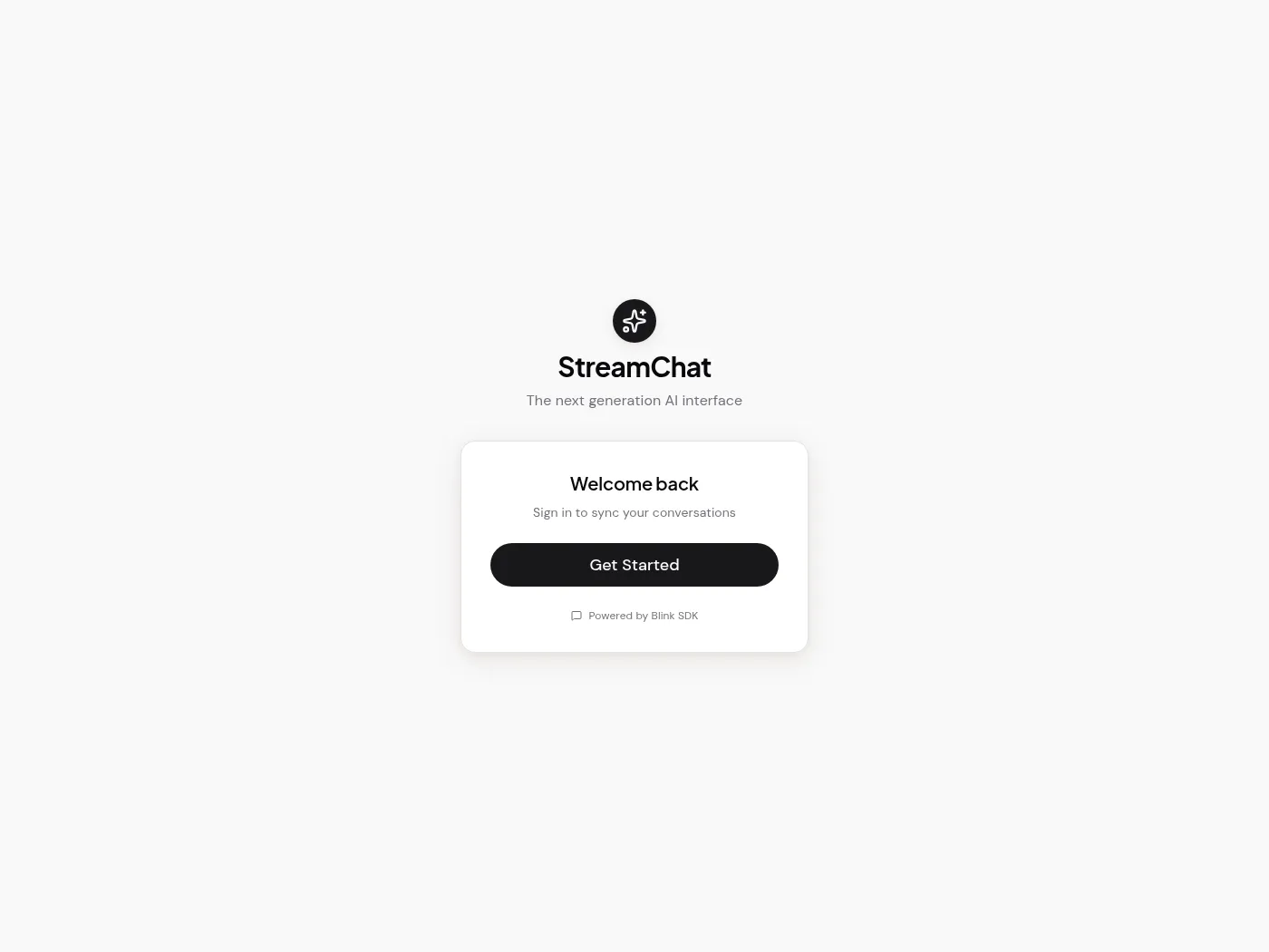 StreamChat AI Interface