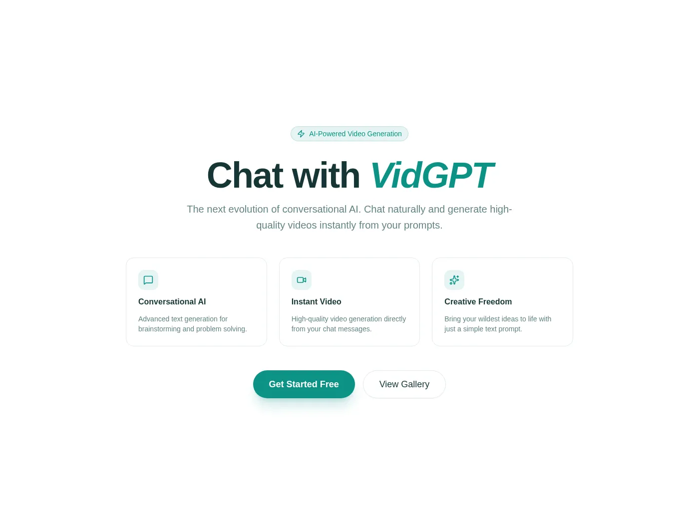 VidGPT AI Chat