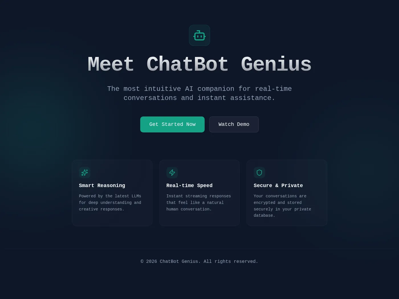 ChatBot Genius