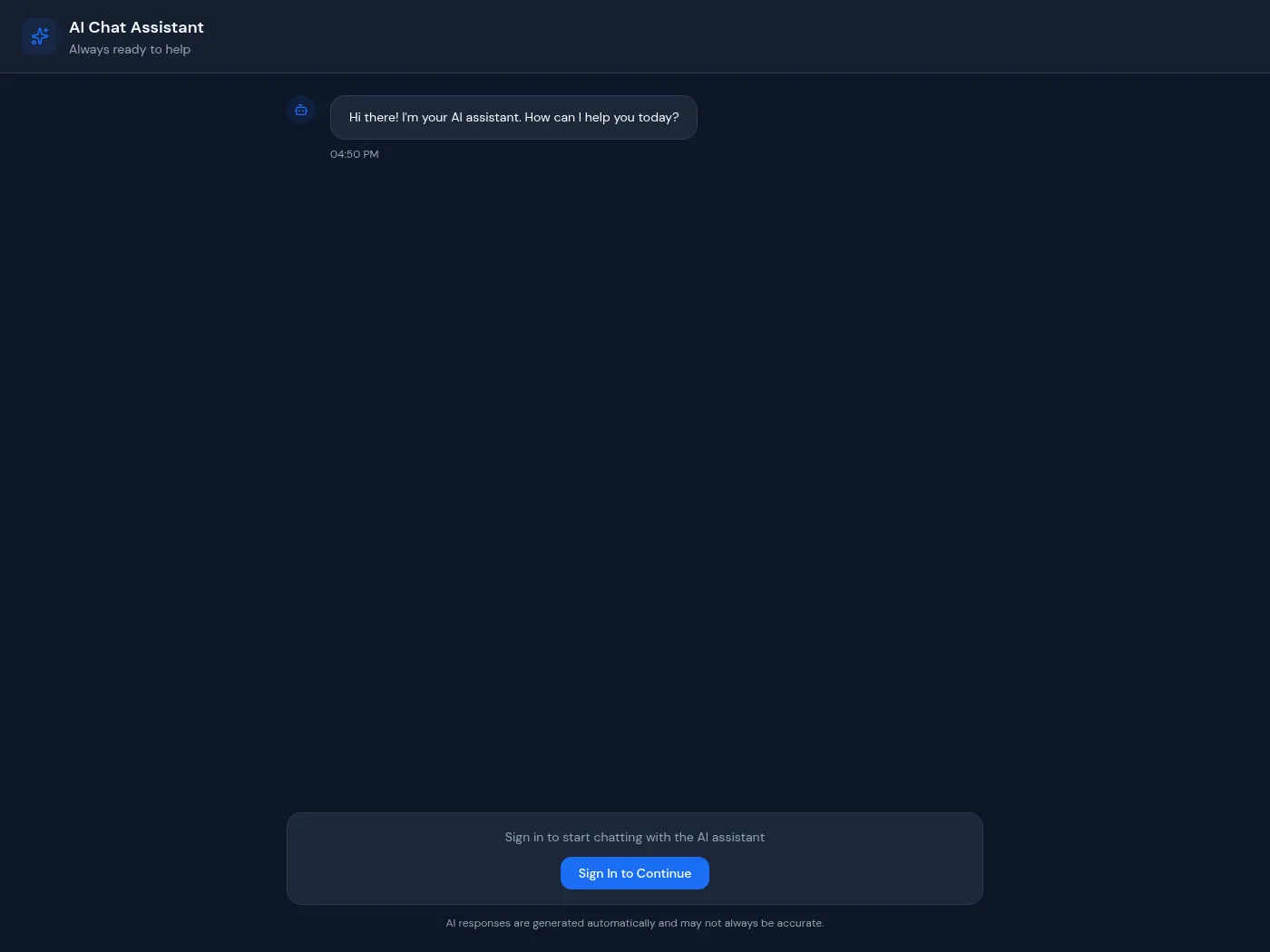 AI Chatbot Hub