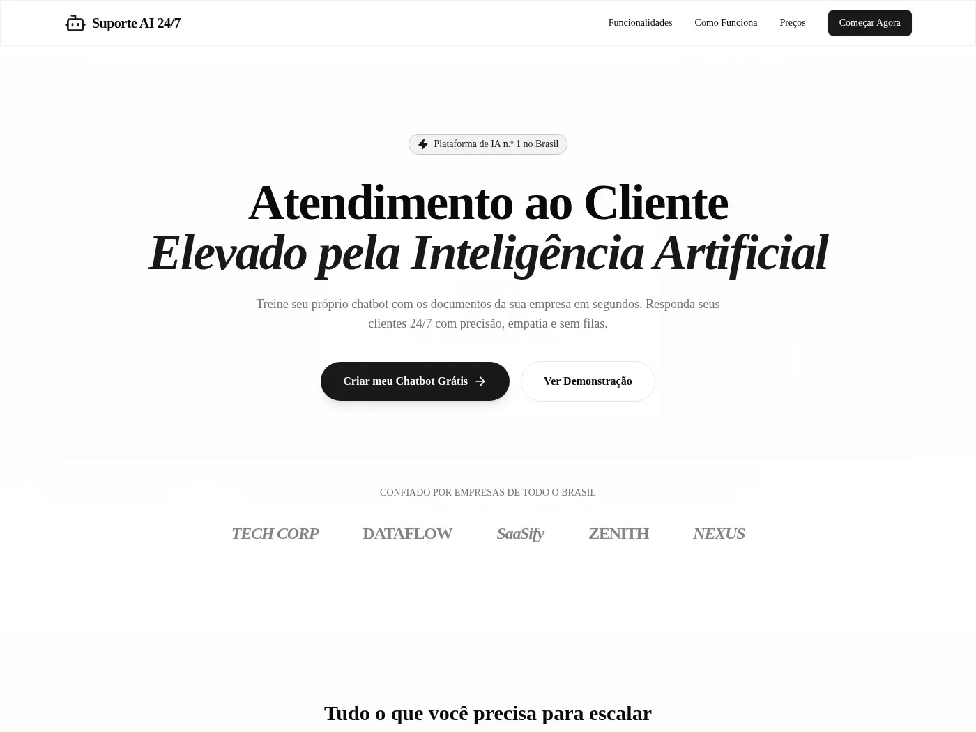 Suporte AI 24/7