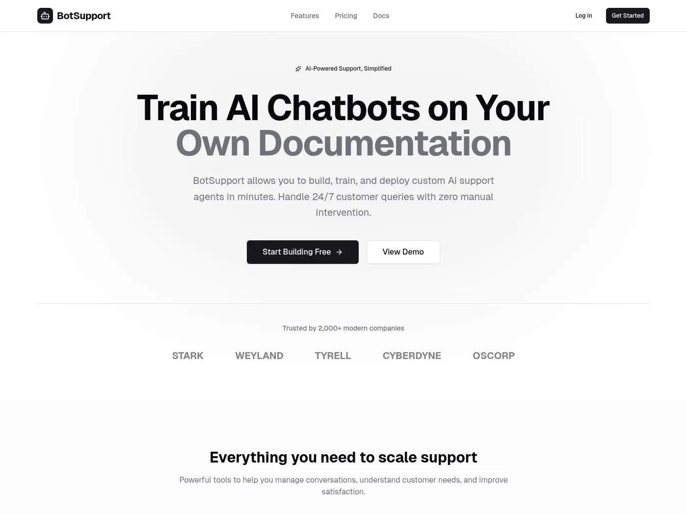 BotSupport Platform