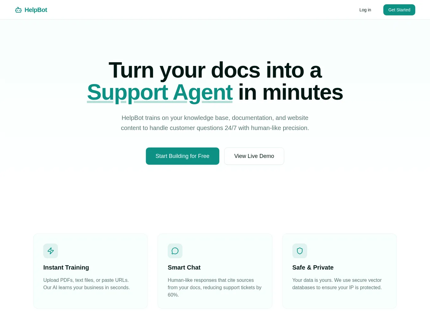 HelpBot Platform