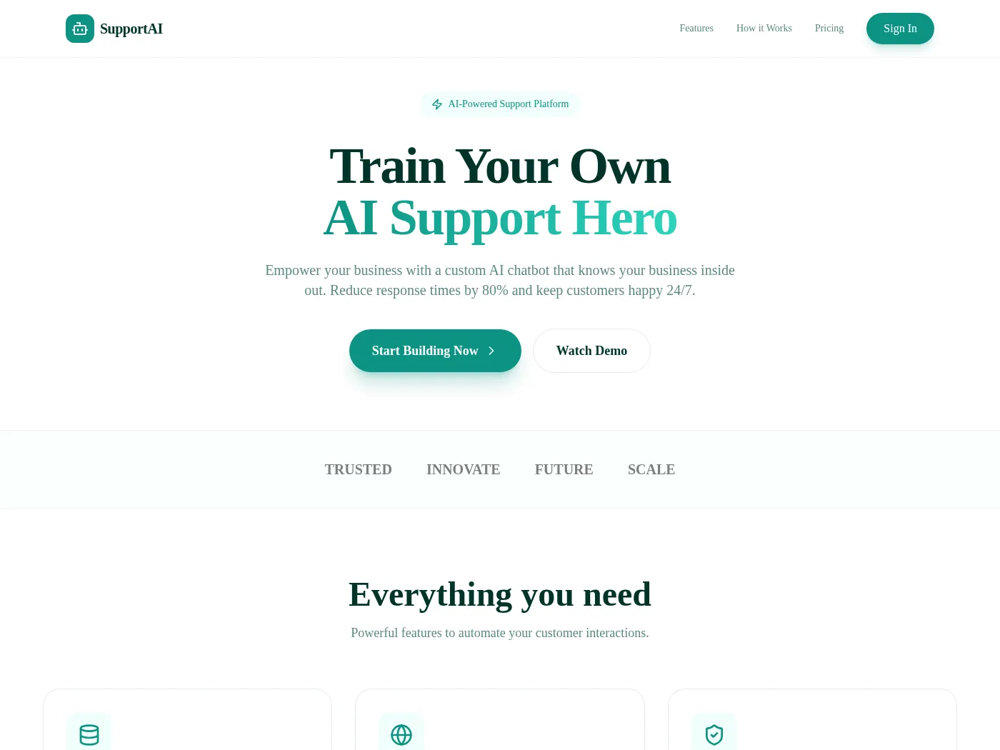SupportAI Platform