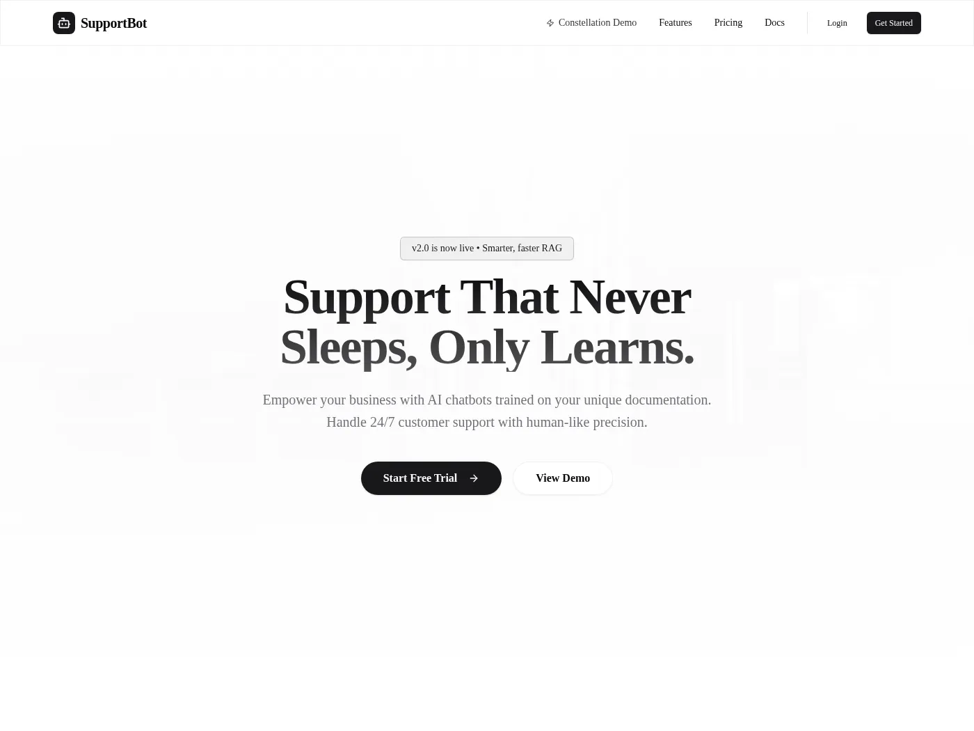 SupportBot Platform