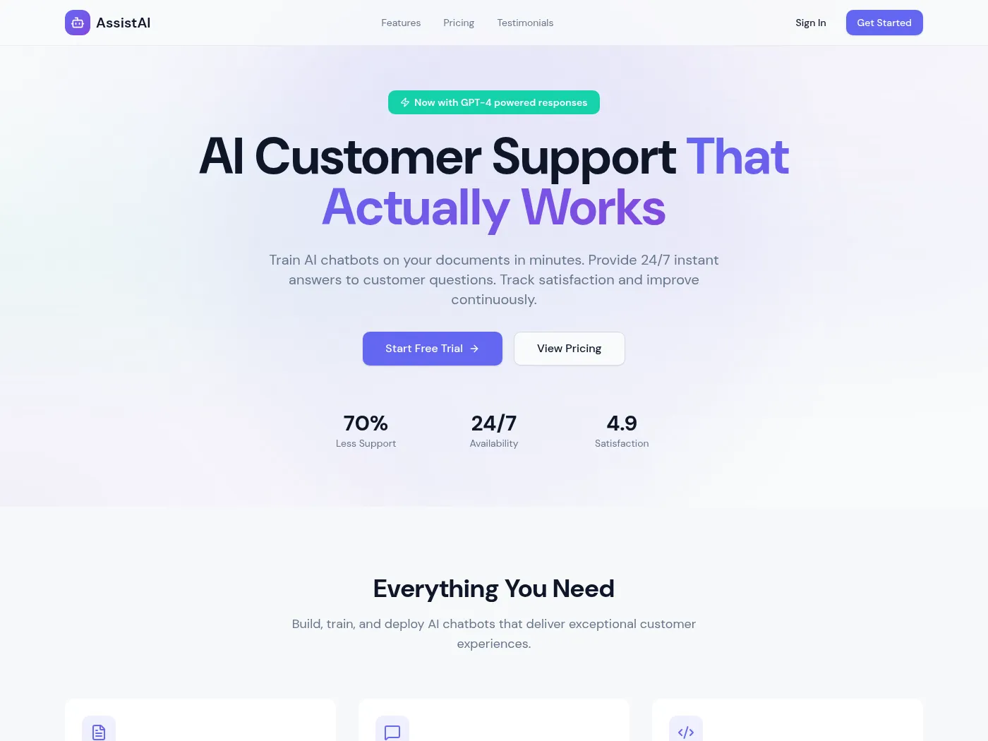 AssistAI Platform