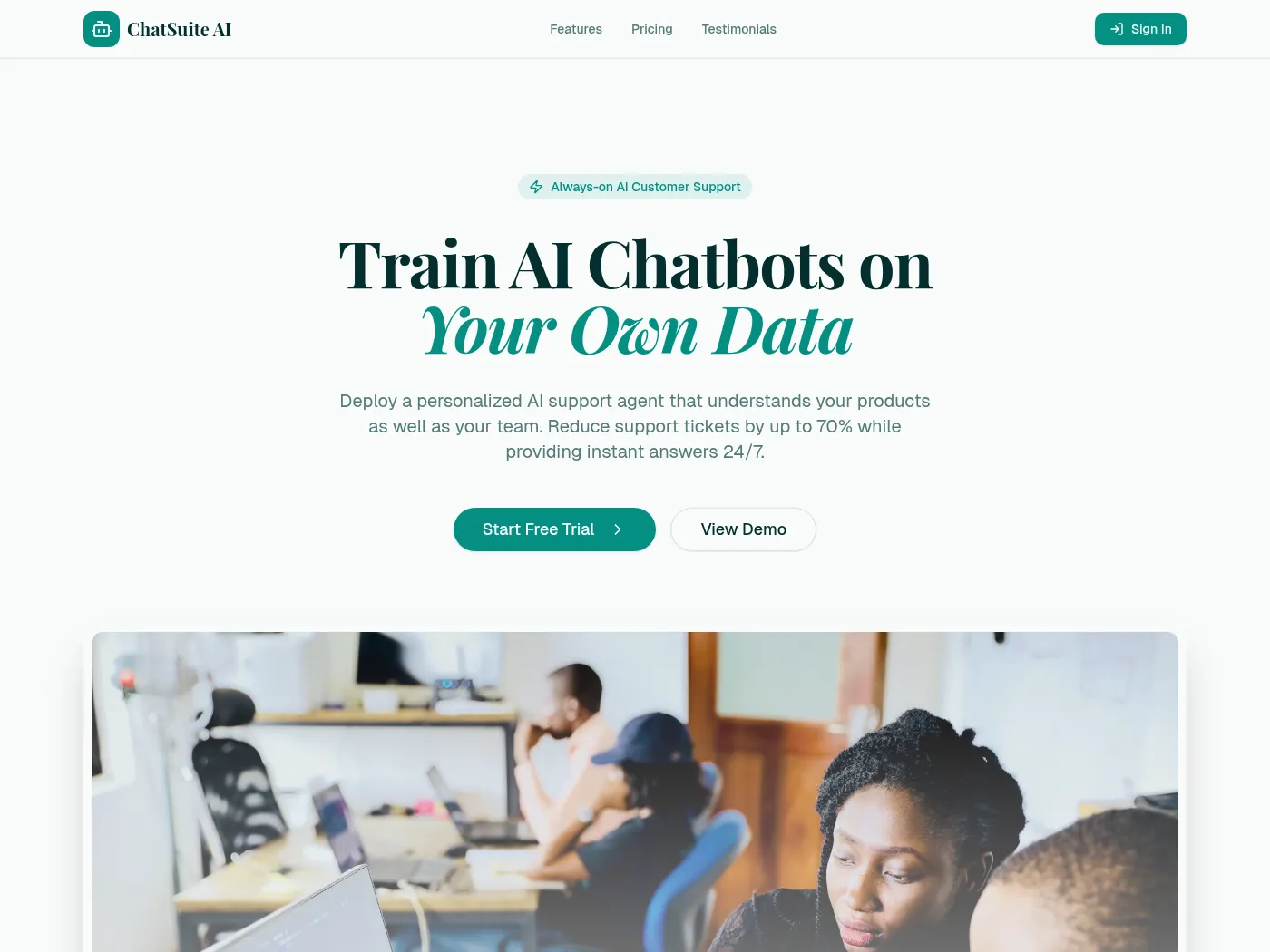Chatbot AI Support Suite