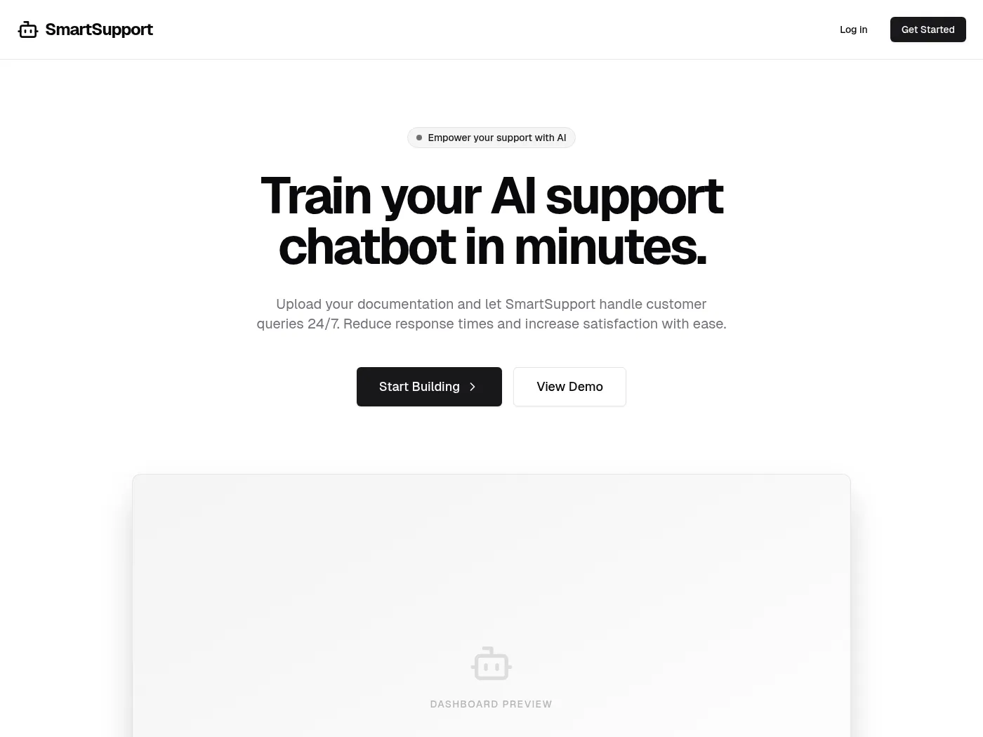 SmartSupport Chatbot Platform