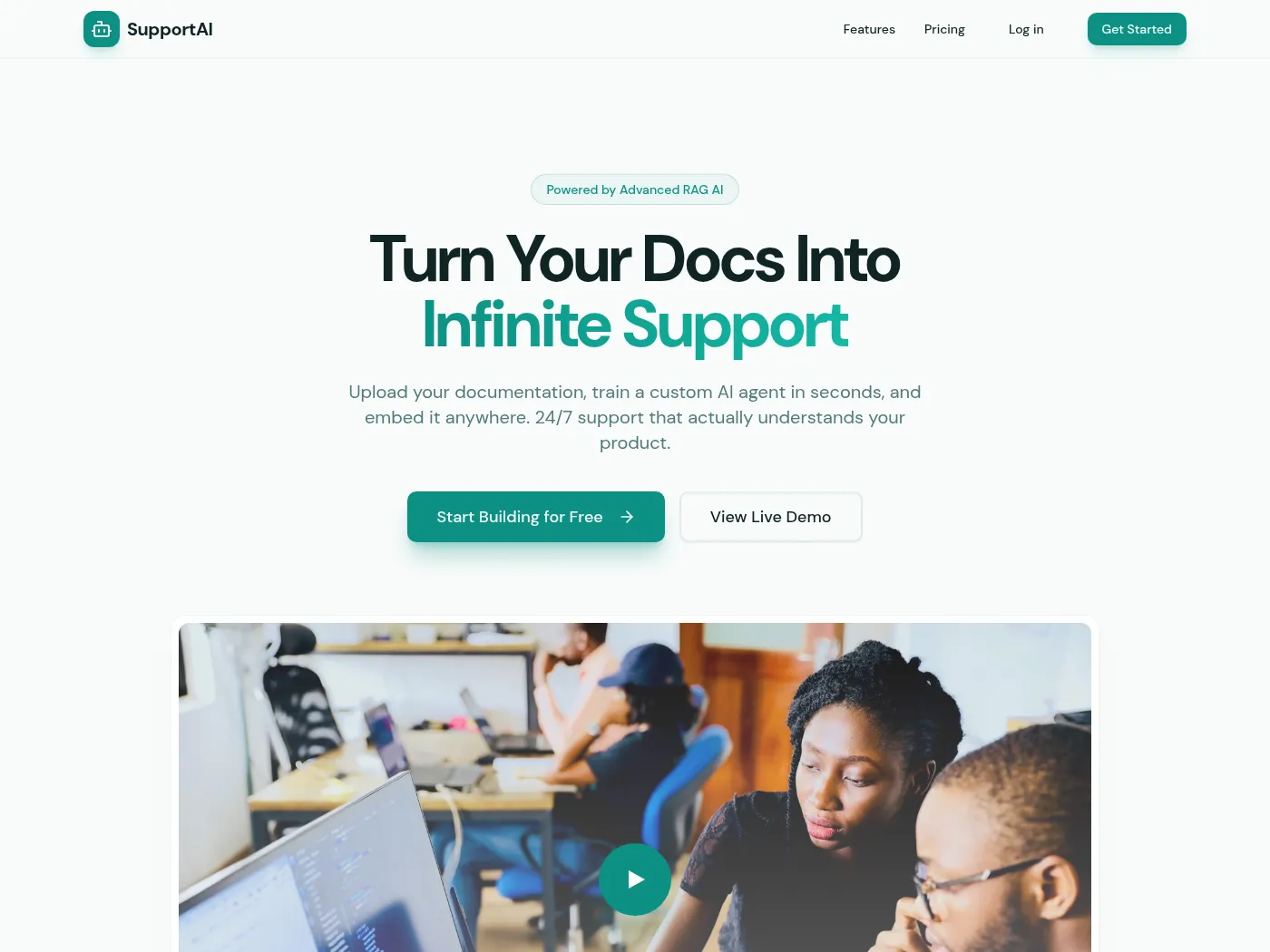 AI Support Bot Platform
