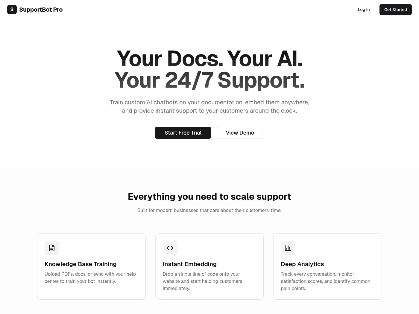 SupportBot Pro
