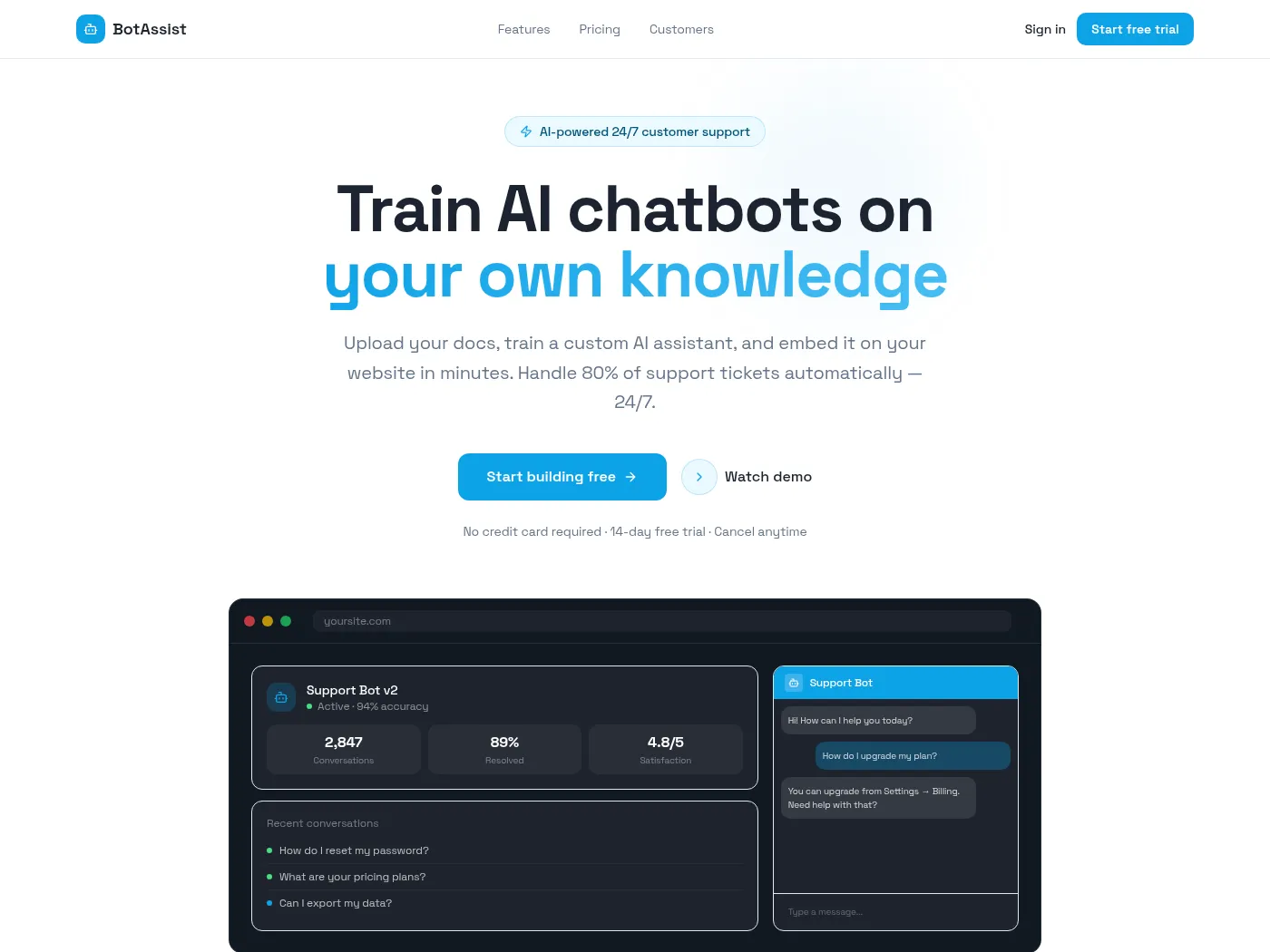 BotAssist Platform