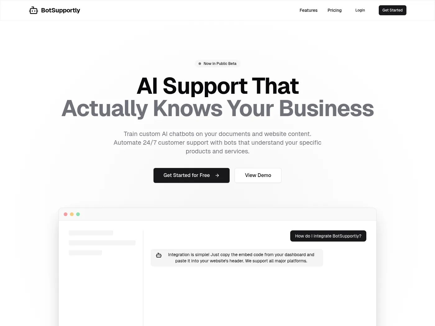 BotSupportly