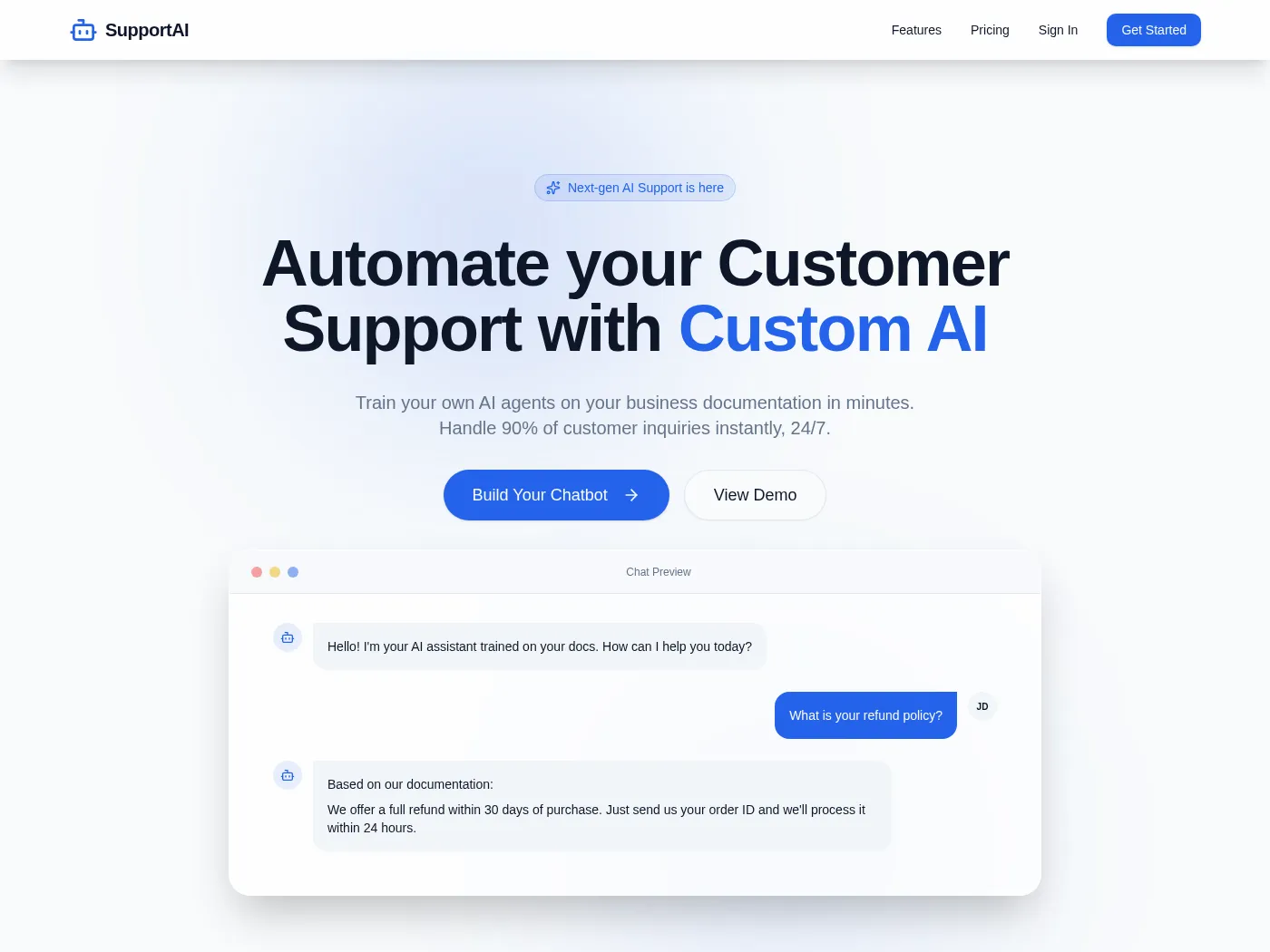 AI Customer Support Suite