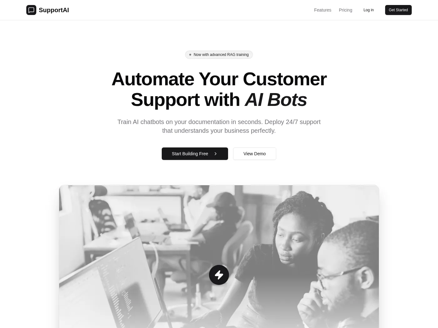 AI Support Bot Platform