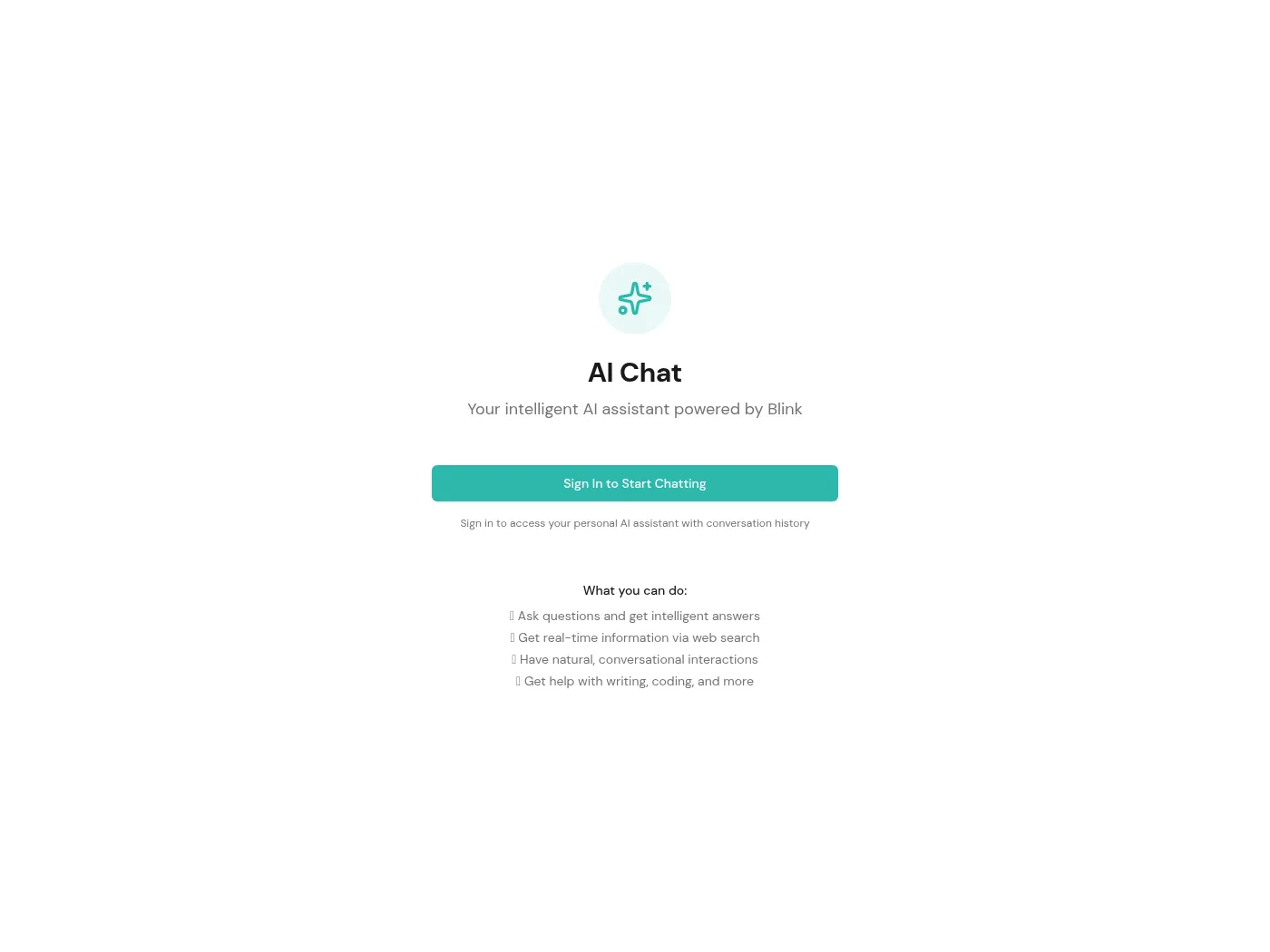AI Chatbot Agent Site