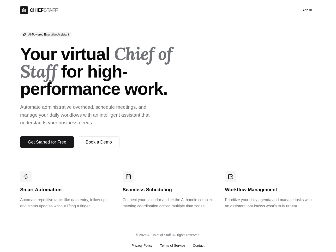 AI Chief of Staff