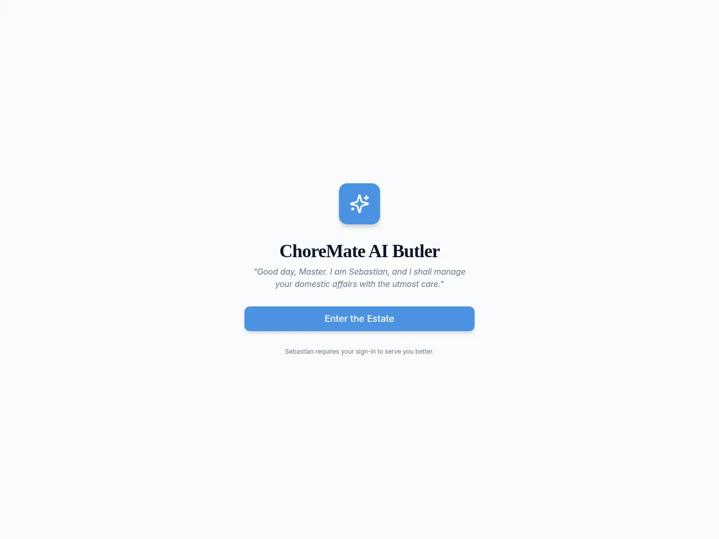 ChoreMate AI Butler