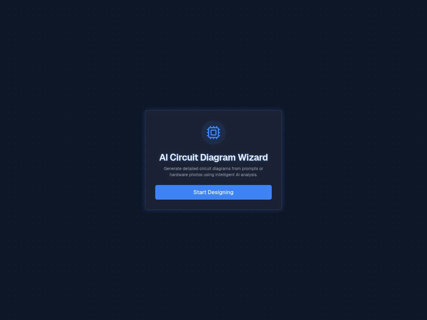 AI Circuit Diagram Wizard