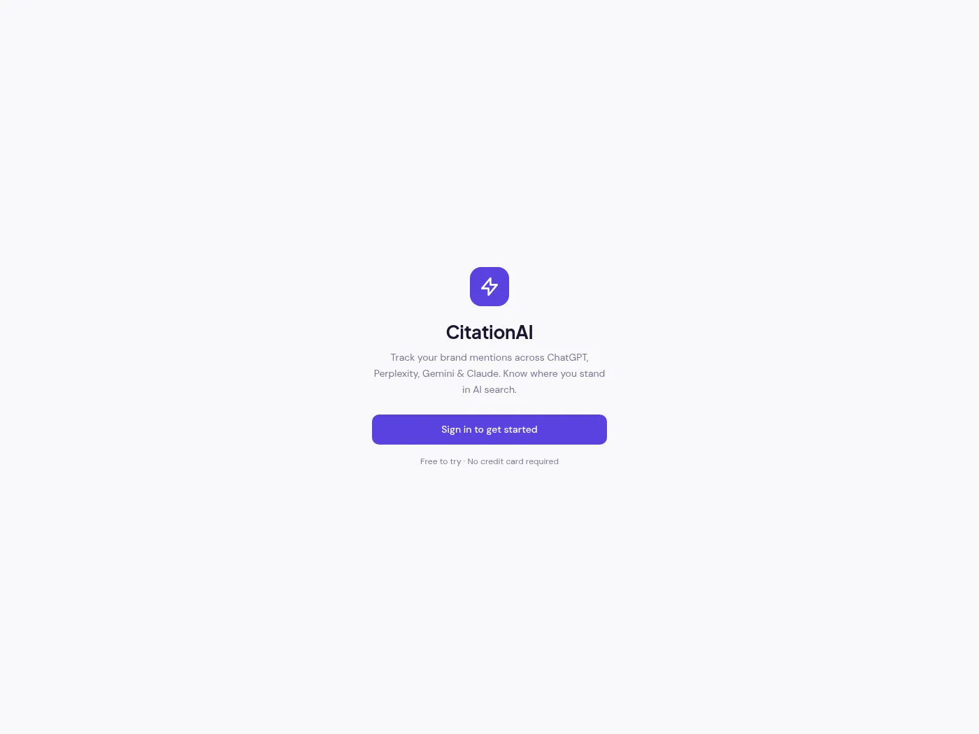 AI Citation Tracker