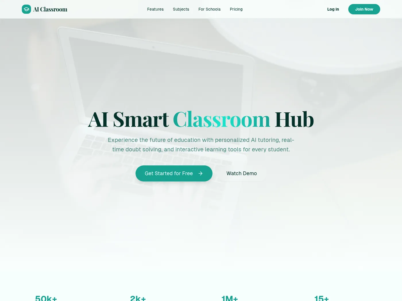 AI Smart Classroom Hub