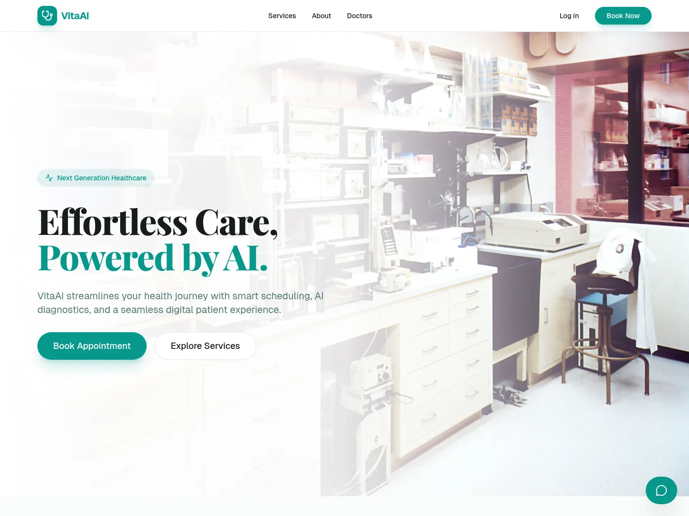 AI Clinic Website