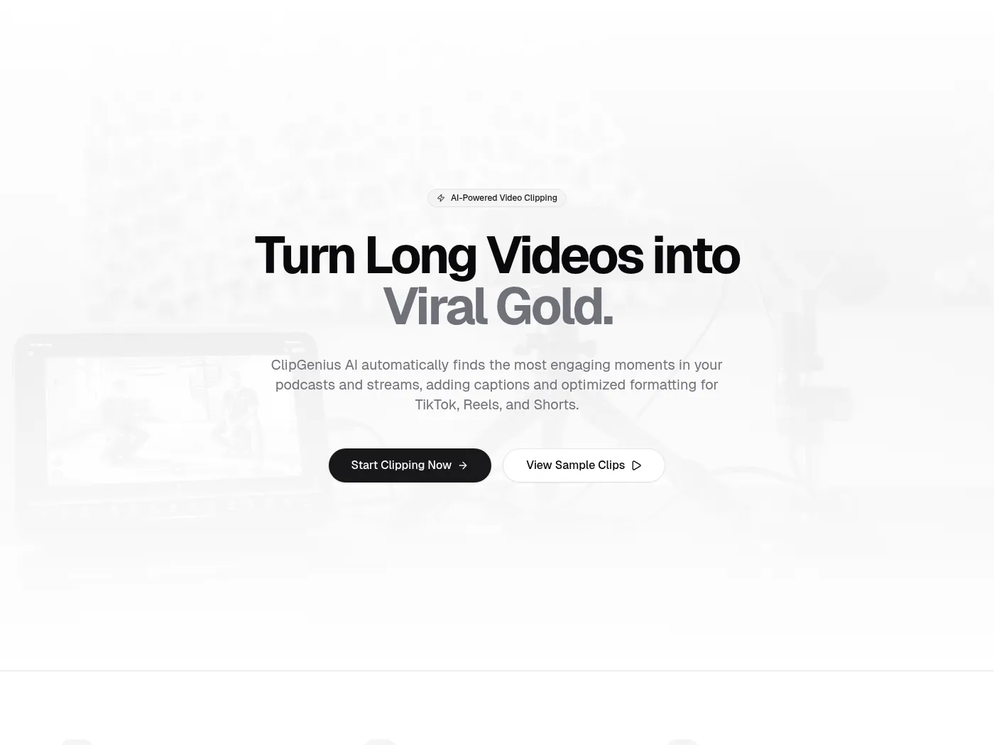ClipGenius AI