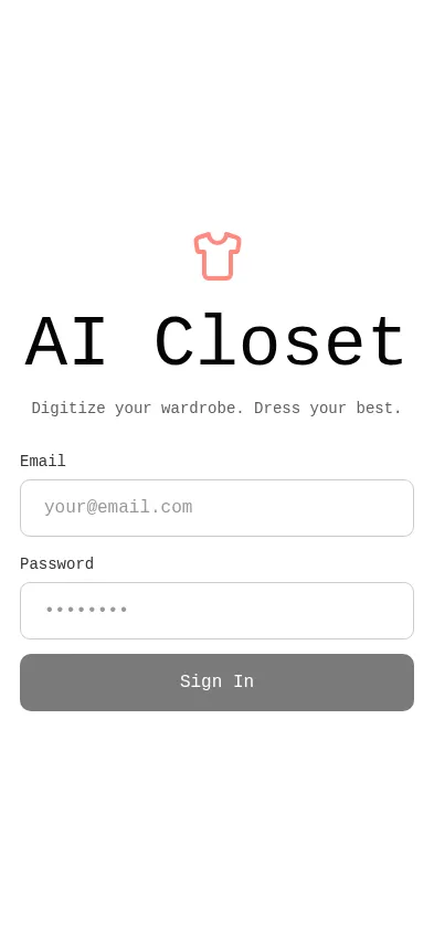 AI Closet Companion