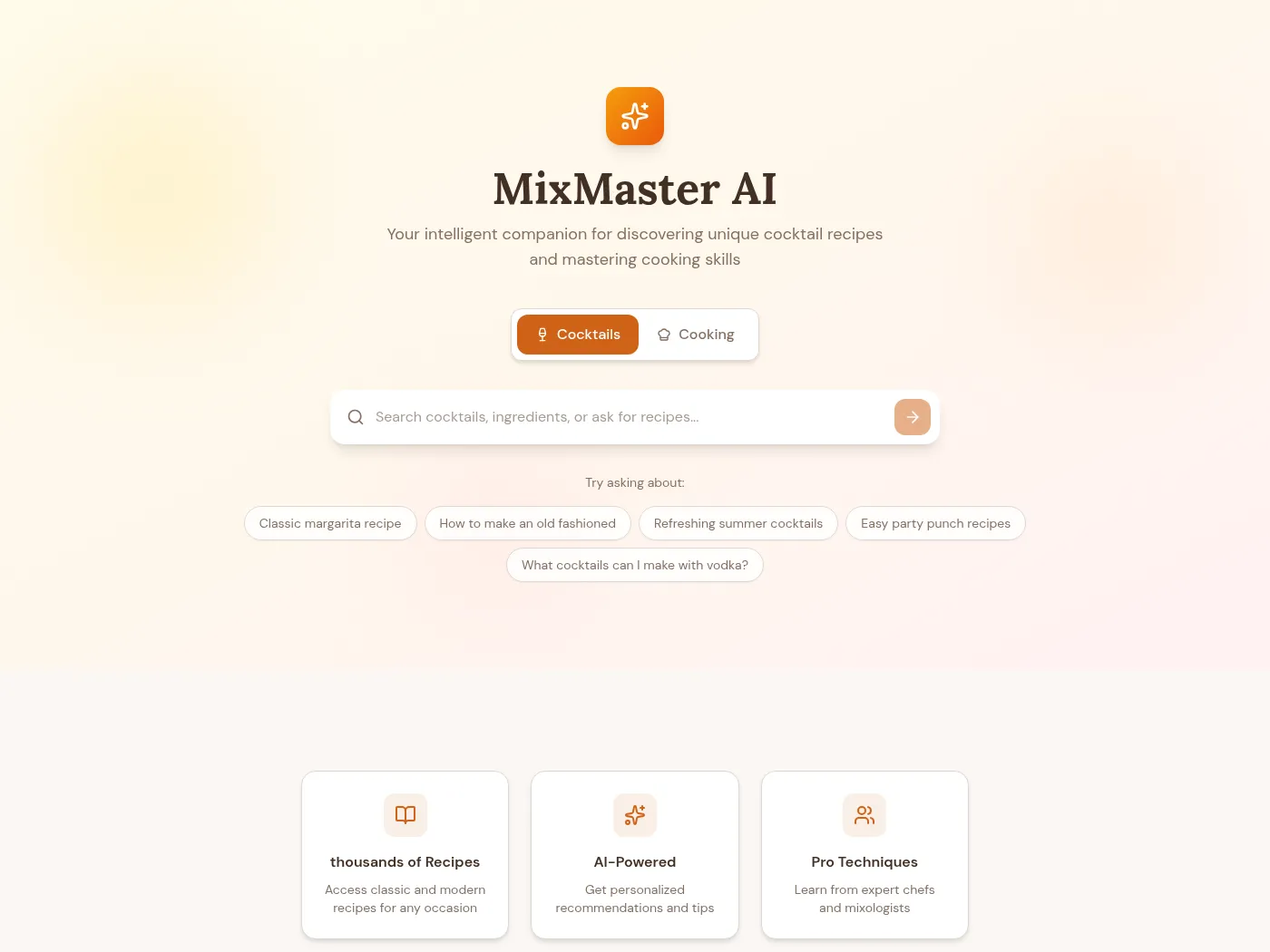 MixMaster AI