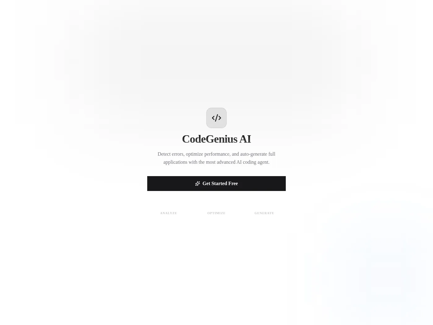 CodeGenius AI Agent