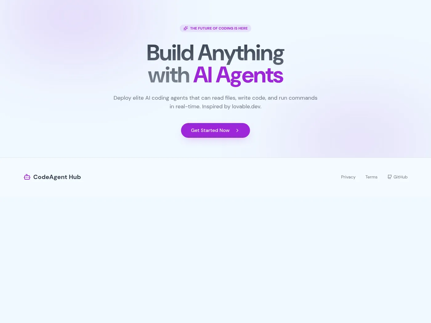 Code Agent Hub