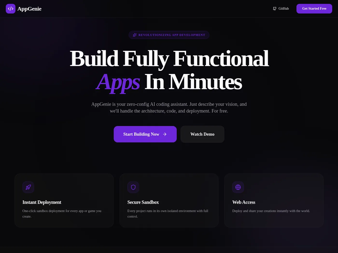 AppGenie AI Assistant