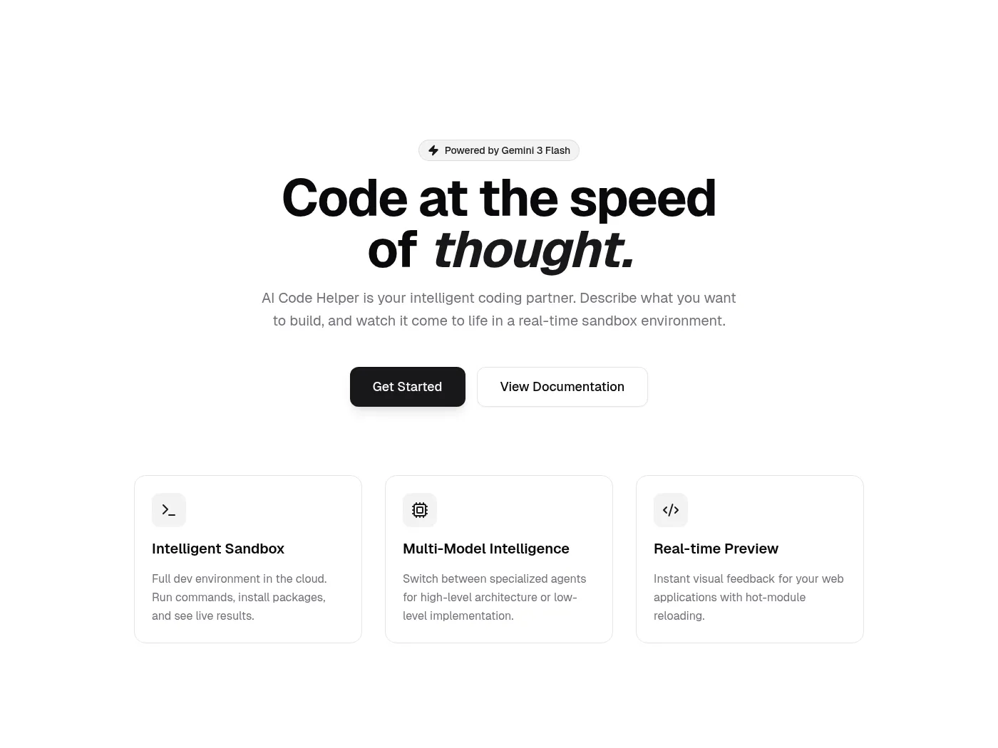 AI Code Helper