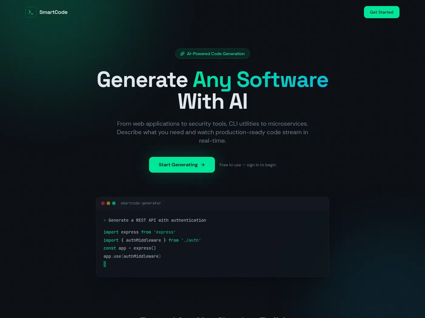 SmartCode Generator
