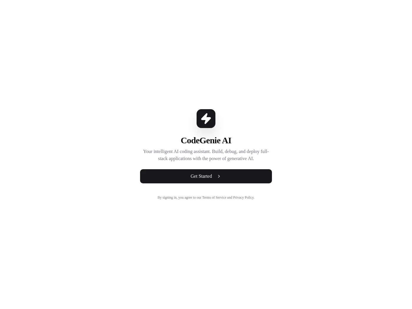 CodeGenie AI Assistant