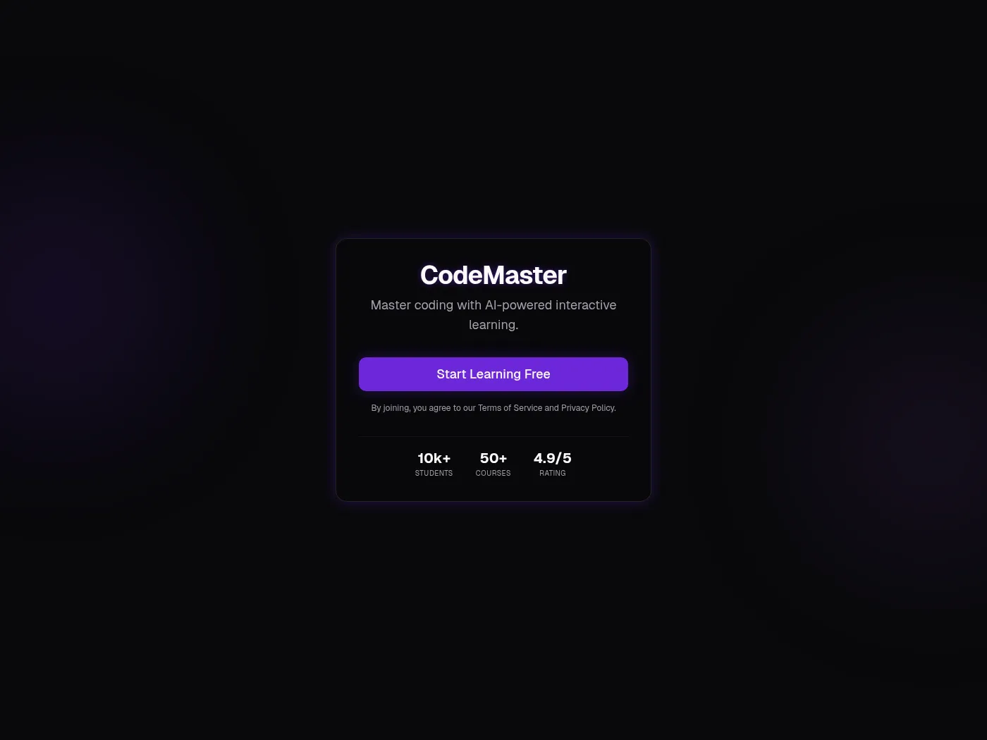 CodeMaster Academy