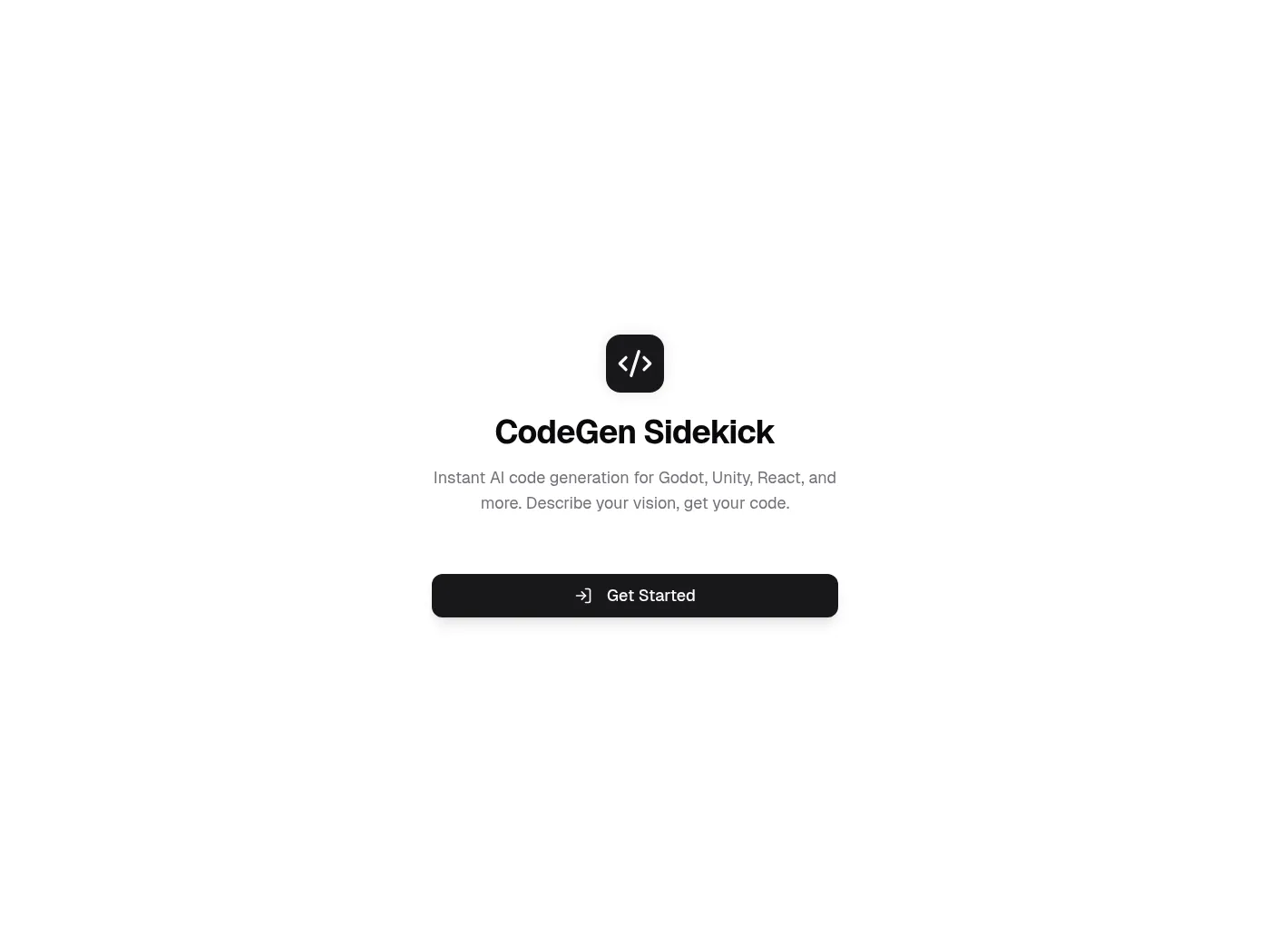 CodeGen Sidekick