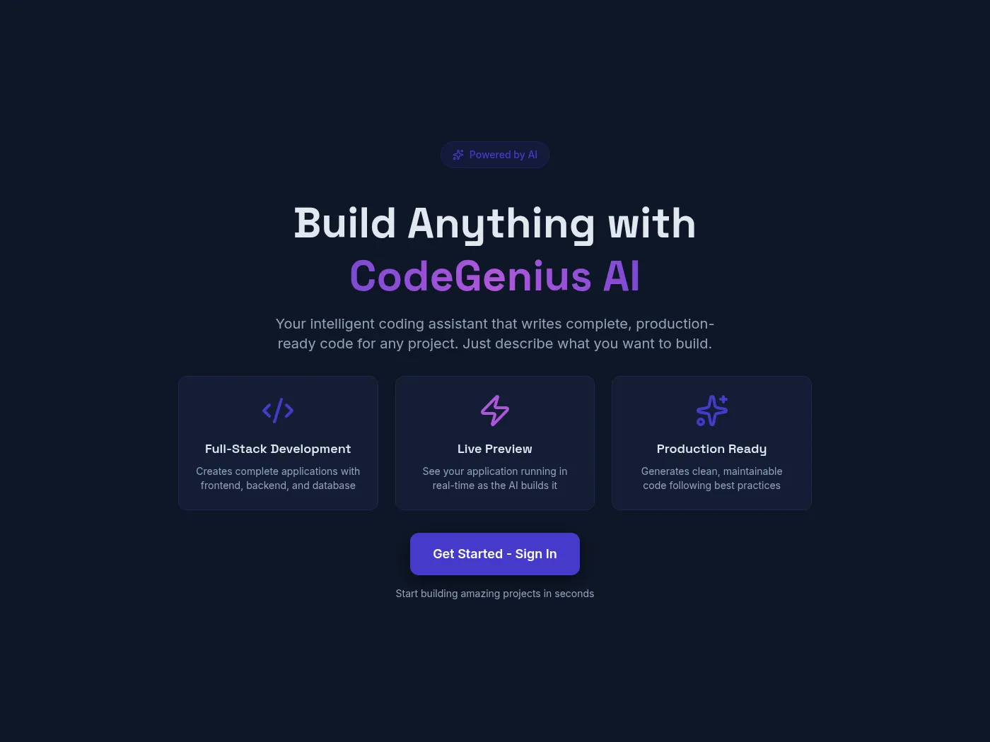 CodeGenius AI Agent