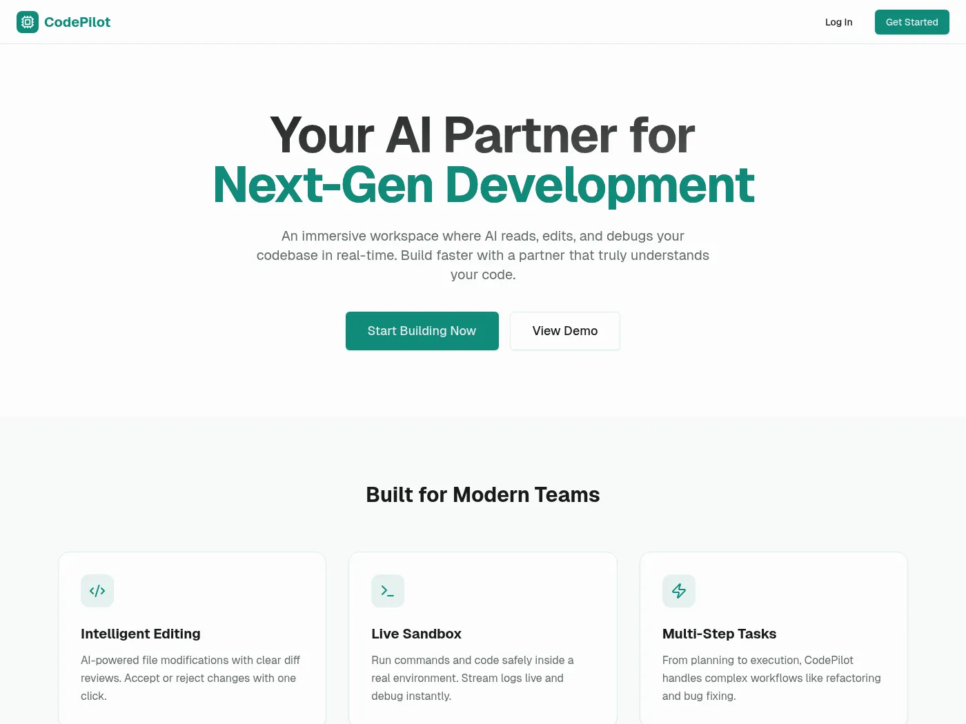 CodePilot AI Workspace