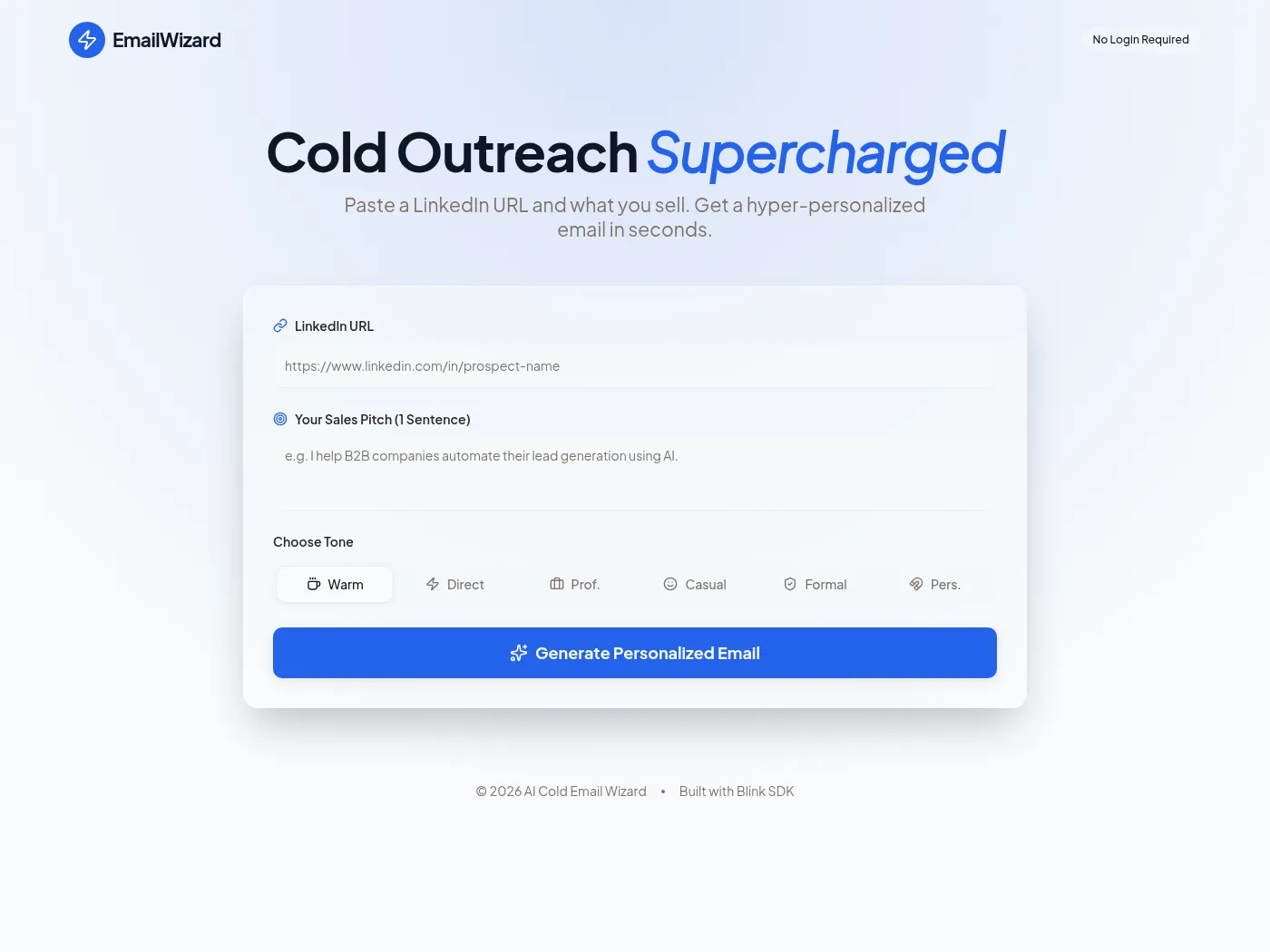 AI Cold Email Wizard