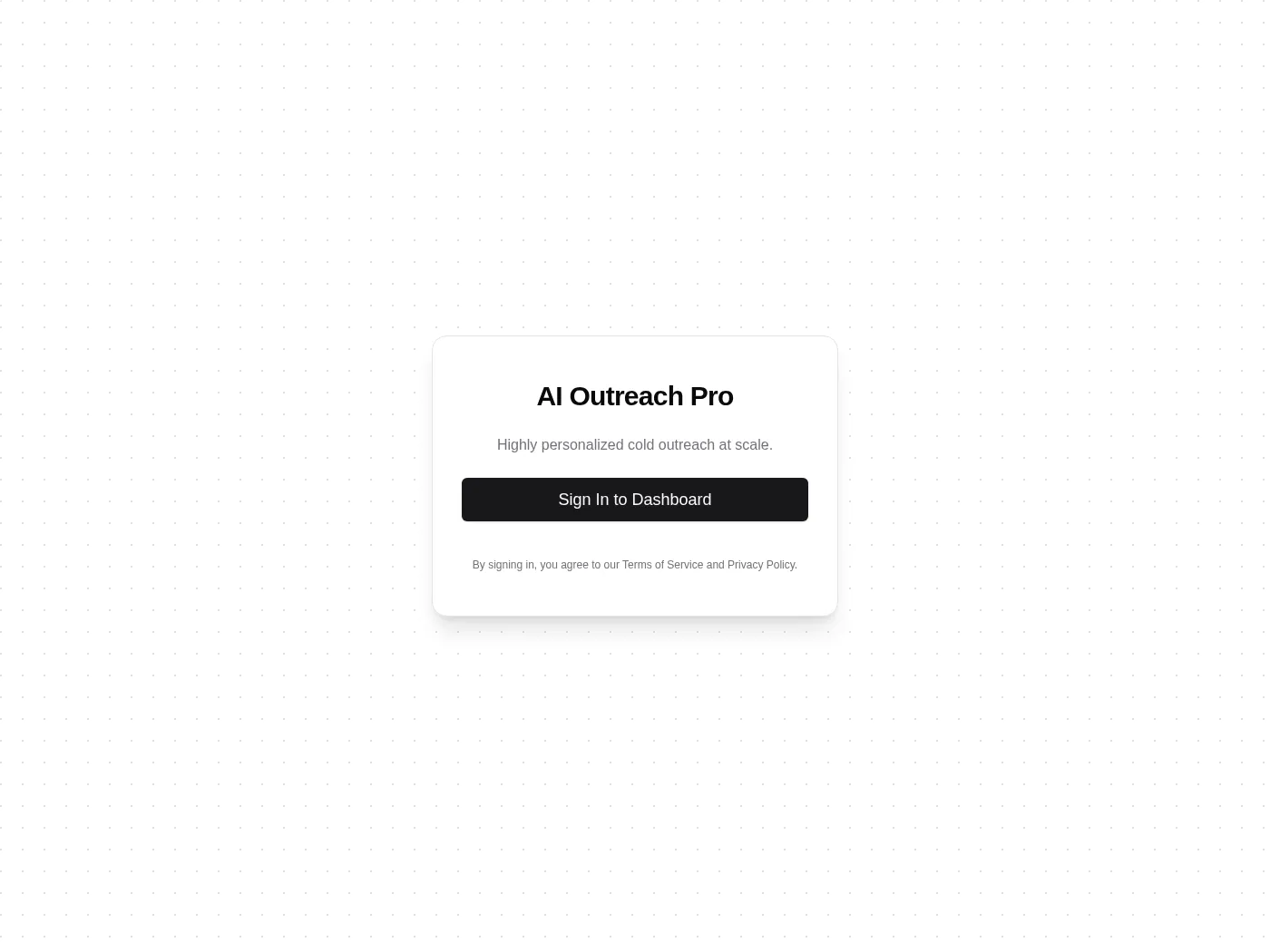 AI Outreach Pro